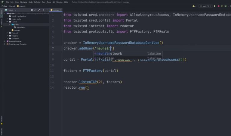 FTP Server in Python: A Step-by-Step Guide
